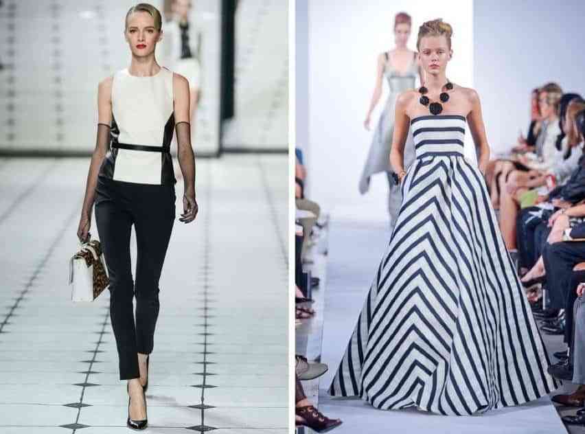 tendencia looks en blanco y negro - Amor, bodas y regalos de boda